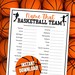 Name That College Basketball Team Printable Game, Fun Men's College ...