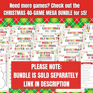 Christmas Guess How Many Game, Guess How Many Candies Game, Christmas ...