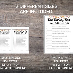 Thanksgiving TRIVIA BUNDLE Thanksgiving Party Games for - Etsy