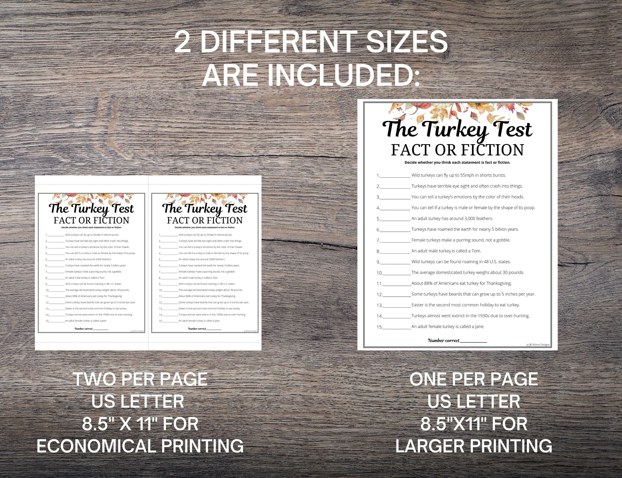 Thanksgiving TRIVIA BUNDLE Thanksgiving Party Games for - Etsy