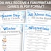 Winter Trivia Game BUNDLE, Winter True or False, Winter Party Games for ...