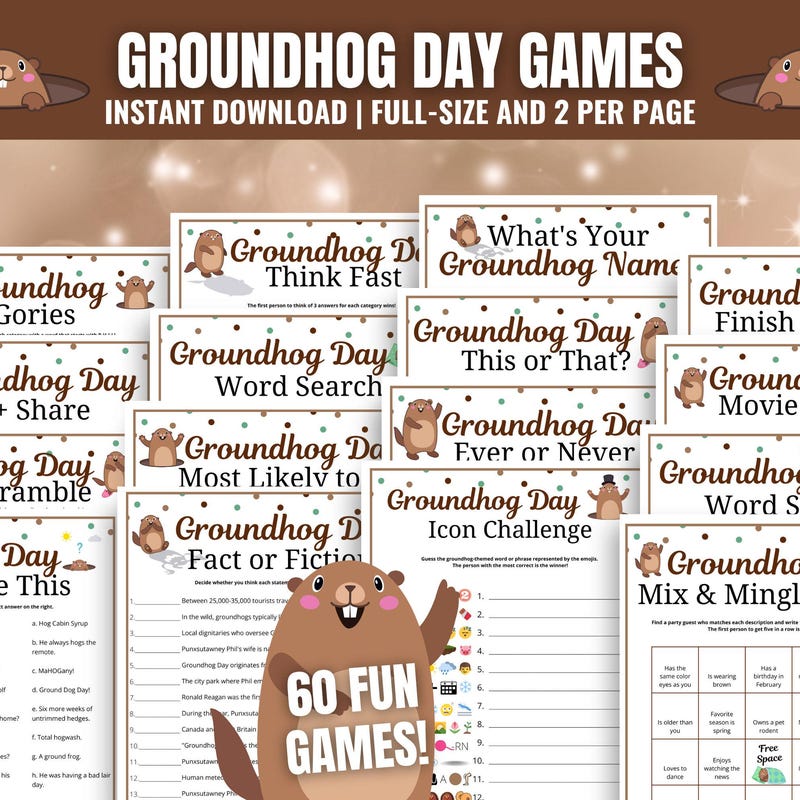 Groundhog Day - Etsy