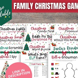 Bible Christmas Word Scramble Game Christian Christmas Game - Etsy