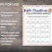 Bible Christmas Fellowship Bingo Game: Church Icebreaker (digital ...