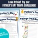 Father's Day Trivia Game Printable for Kids & Adults, Father's Day ...
