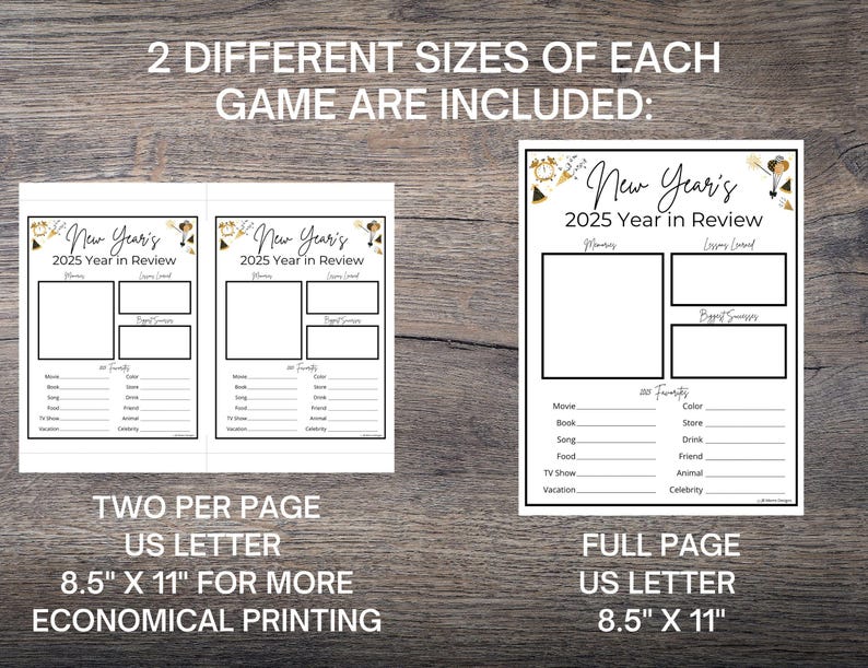 New Year's Games MEGA Bundle: 70 Printable Party Games, Activities and ...