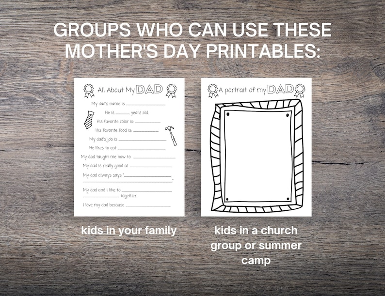 Father's Day Questionnaire: All About Dad Printable (instant Download ...