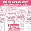 Teen Birthday Games Boy Birthday Party Games for Him Teenager Birthday ...