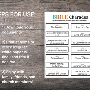 Bible Games Bundle: 70 Christian Activities (digital Download) - Etsy
