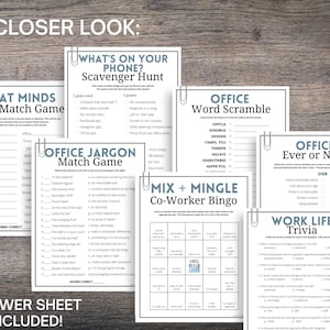 Office Party Games MEGA Bundle: 40 Team Building Games, Activities and ...