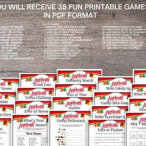 Juneteenth Games MEGA Bundle: 35 Fun Activities and Icebreakers ...