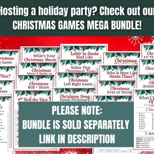 Christmas Conversation Cards, Printable Christmas Icebreaker Prompts ...