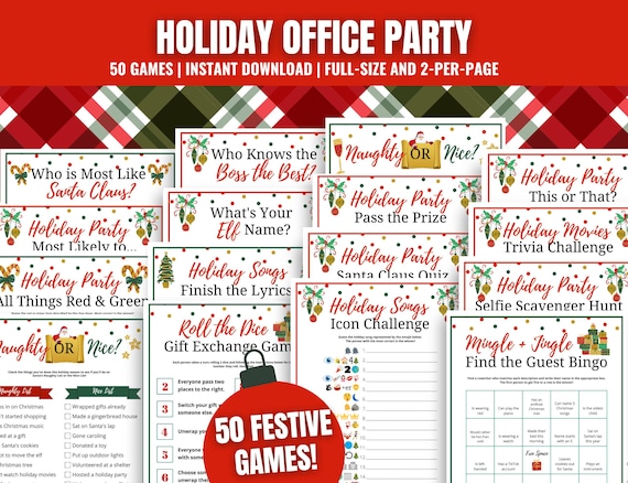 Corporate Holiday Party Games