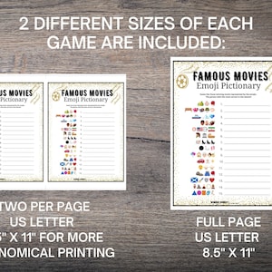 Hollywood Party Games Bundle: 40 Printable Movie Awards Games ...