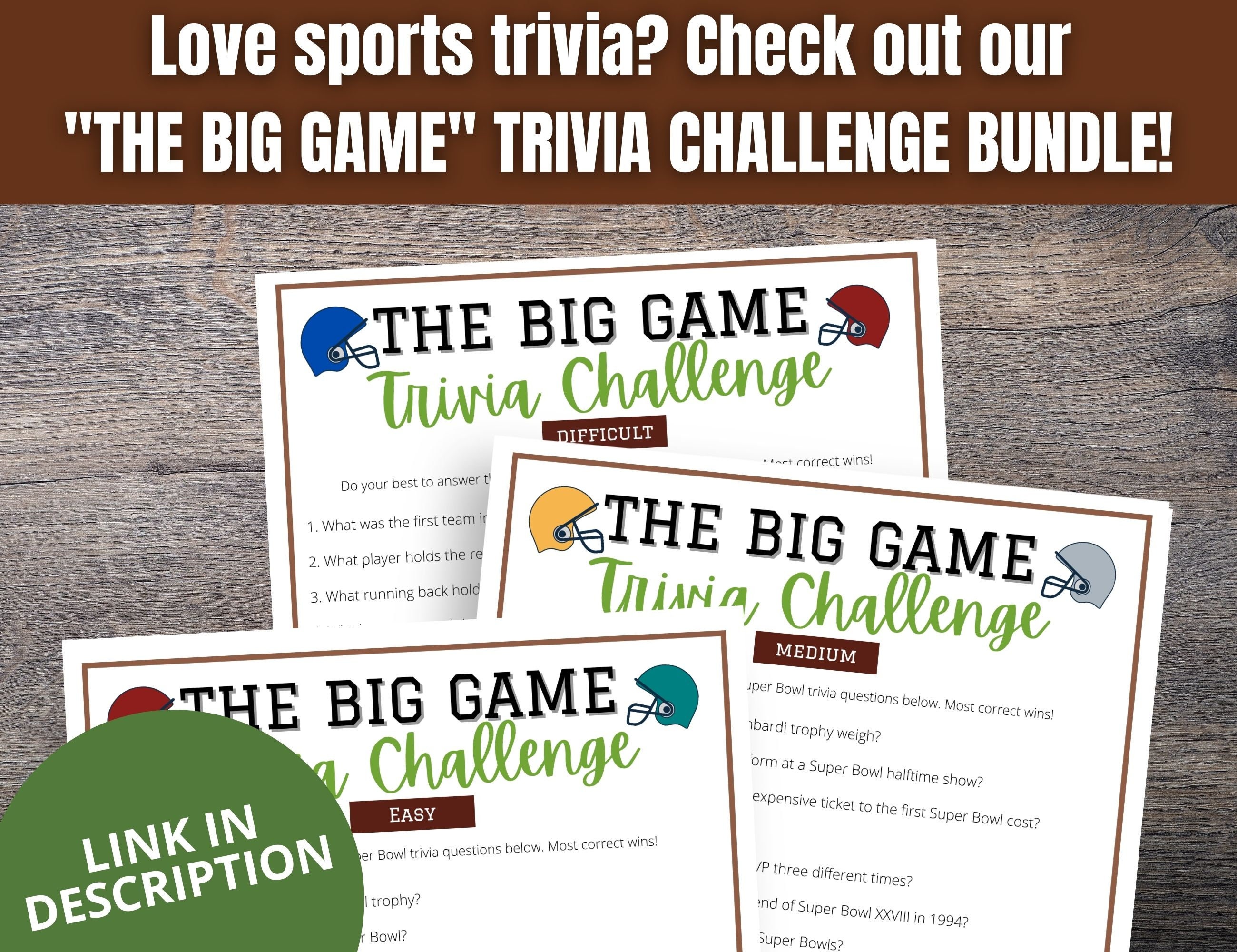 Super Football Game Predictions Printable for Adults Super - Etsy