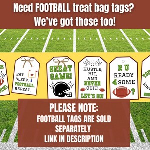 Cheerleading Treat Tags: Cheer Squad Goodie Bag Tags (PDF) - Etsy