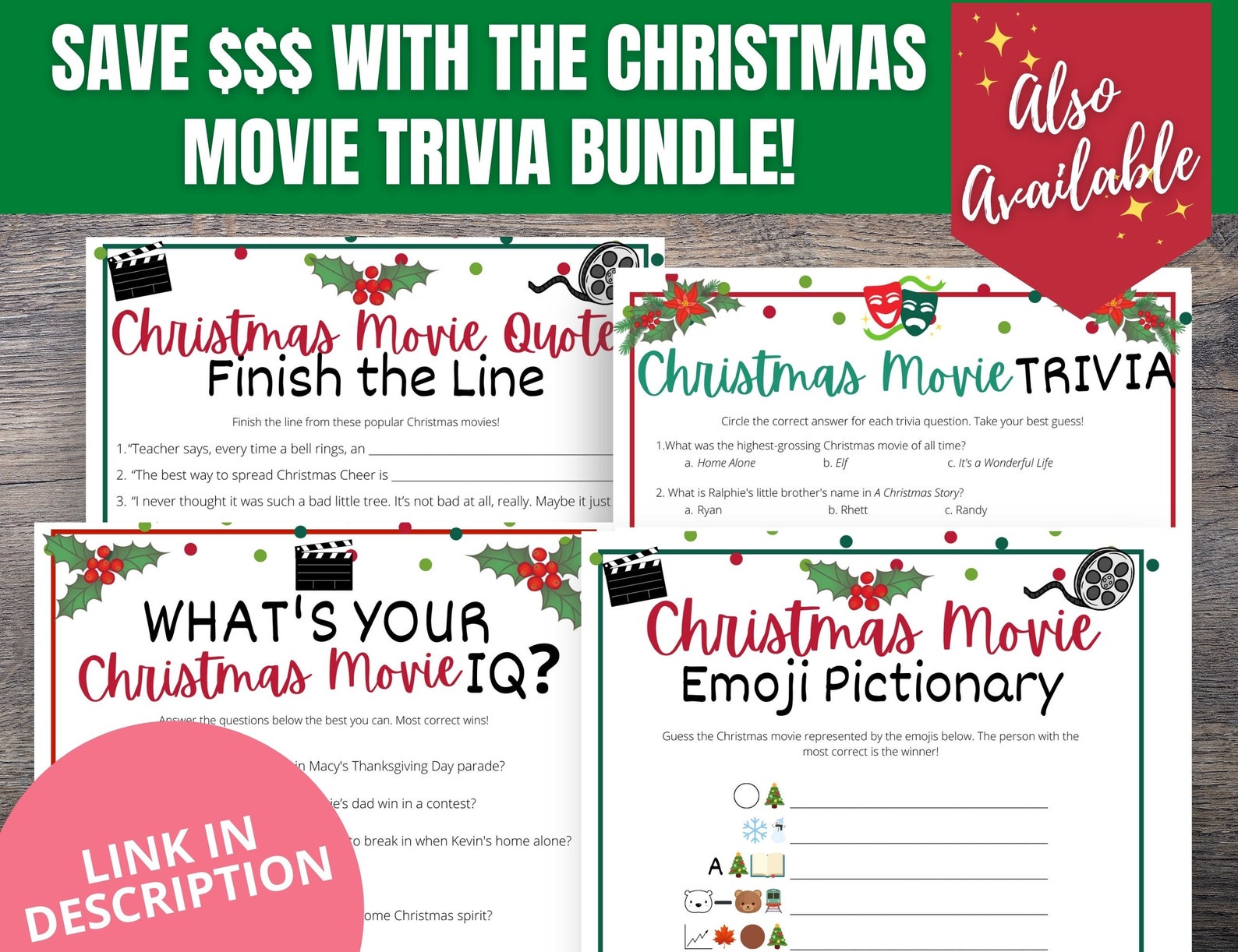 Christmas Around the World TRIVIA Game for Kids Teens & - Etsy