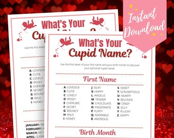 Valentine's Day Trivia. Party Game. Holiday Game. Lilac - Etsy