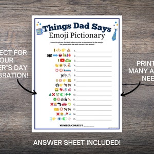 Father's Day Trivia Games Bundle: 10 Family Games (printable) - Etsy