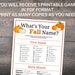 Fall Name Game: Printable Autumn Party Activity (digital Download) - Etsy