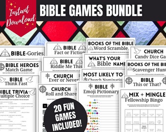 Bible Valentine Games - Etsy