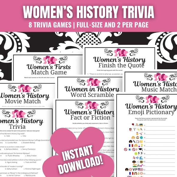 Womens History Month - Etsy
