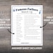 Father's Day Trivia Game: Famous Dads Matching Quiz (printable PDF) - Etsy