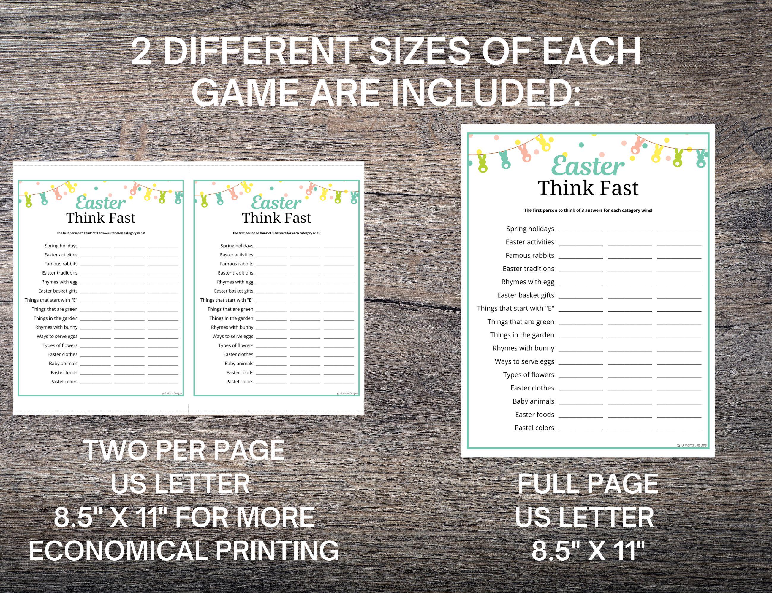 Easter Games MEGA Bundle: Fun Party Activities and Icebreakers (digital ...