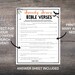 Scary Bible Verses Printable Game, Christian Halloween Games, Halloween ...