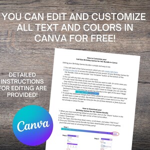 Birthday Guest Bingo: Mix and Mingle Icebreaker Game (editable PDF) - Etsy