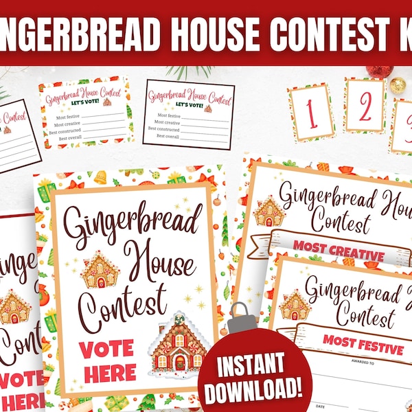 Gingerbread House - Etsy