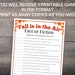 Fall Fact or Fiction Trivia Game: Printable Autumn Activity (PDF) - Etsy