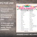 Cinco De Mayo Spanish Quiz Game: Hablo Español Party Activity (digital ...