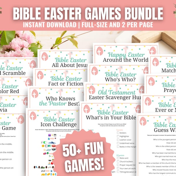 Bible Games - Etsy