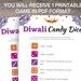 Diwali Candy Dice Game for Kids, Teens, & Adults, Fun Diwali Party Game ...