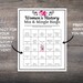Women's History Month Mix & Mingle Bingo Game, Women's History Month ...
