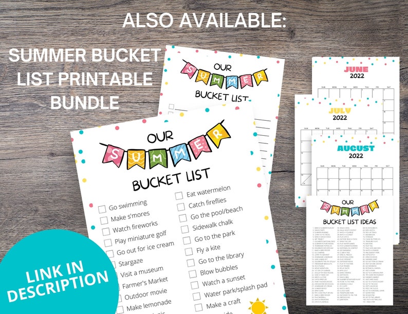 Printable Summer Reading Tracker for Kids (instant Download) - Etsy