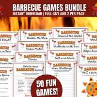 Meat Trivia Game | Printable BBQ Party Game | Office Summer Party ...
