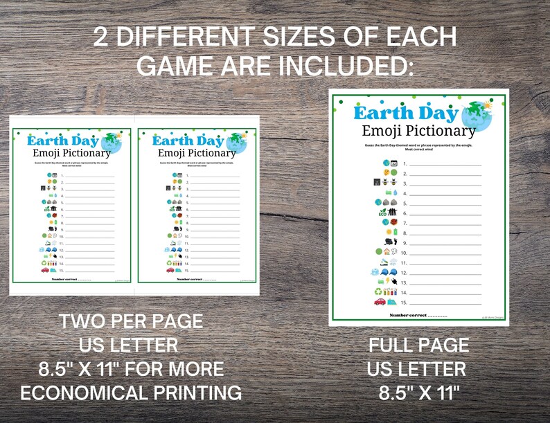 Earth Day Games Bundle: 25 Fun Printable Activities (PDF Download) - Etsy