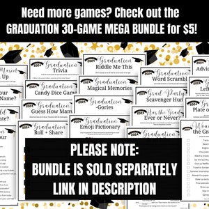Graduation Selfie Scavenger Hunt Game, 2024 Graduation Game for College ...