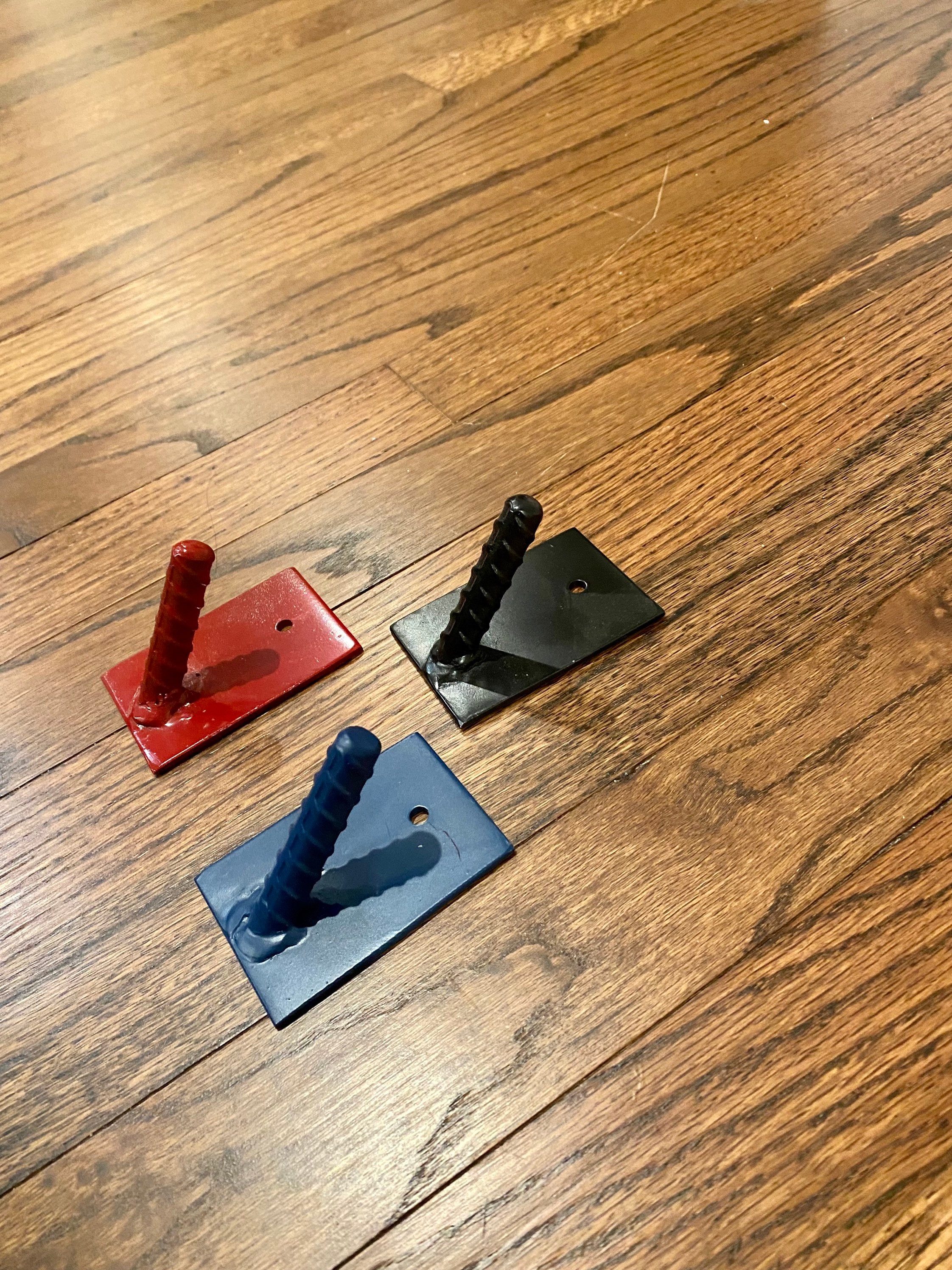 Rebar Steel Coat Rack Wall Mounted Wall Hanger Heavy Duty - Etsy