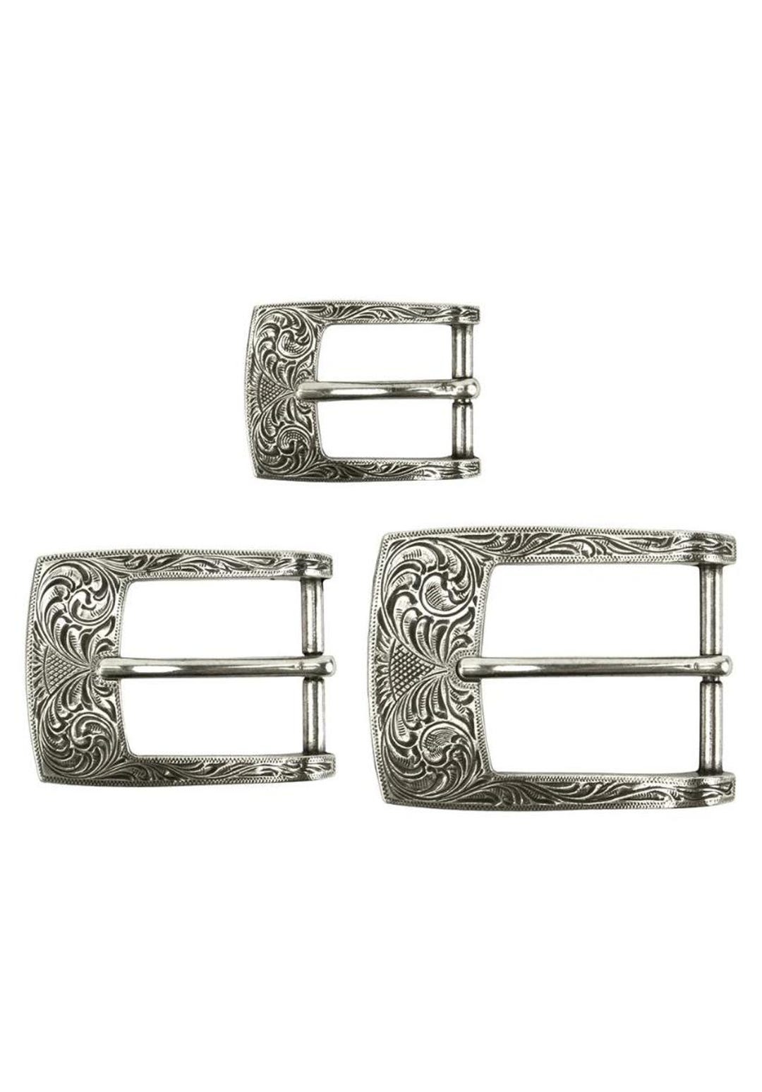 Austin Engraved Western Heel Buckles. Decorative and Unique Buckles for ...