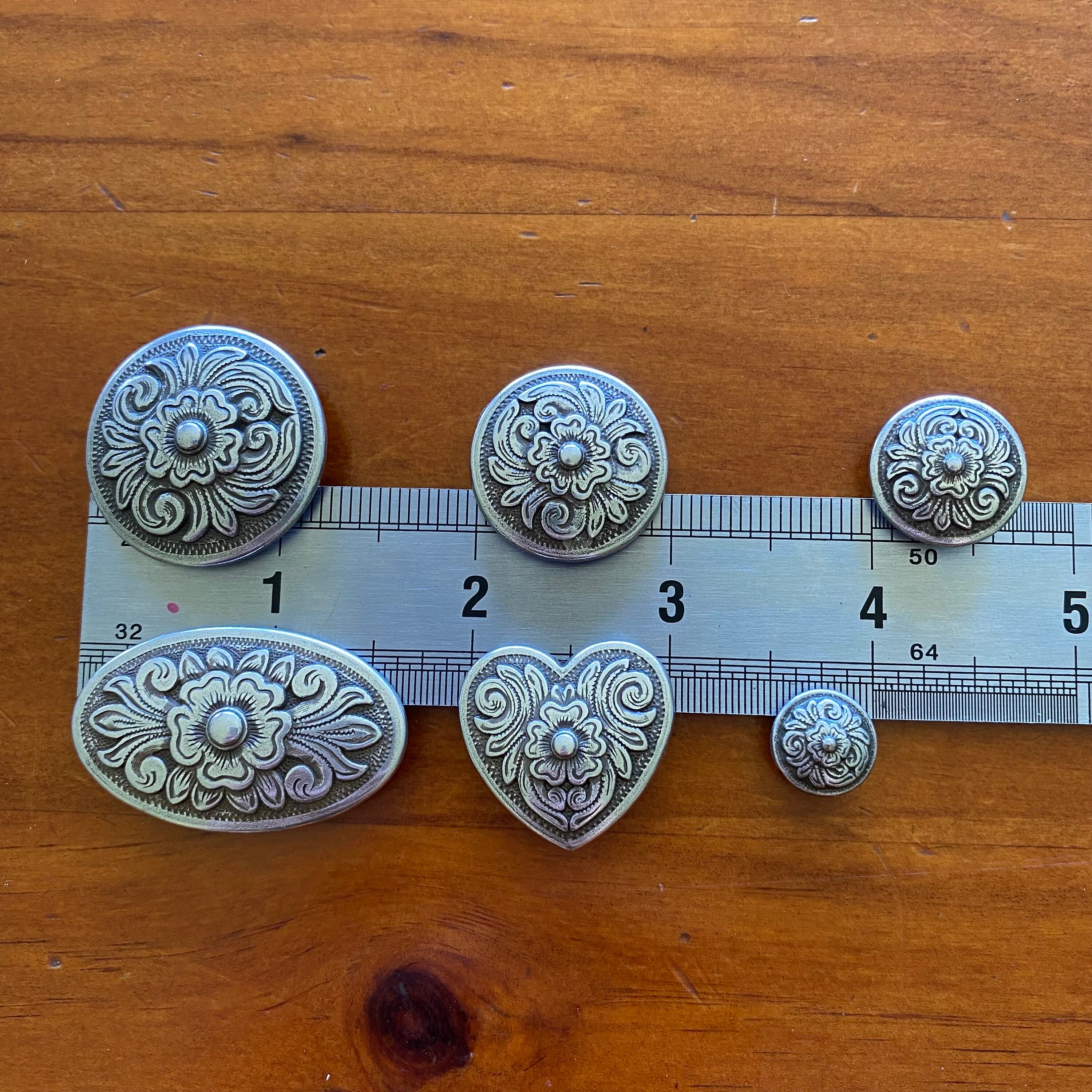 Diablo Hardware Collection. Buckles and Conchos for Belts, Bags and ...