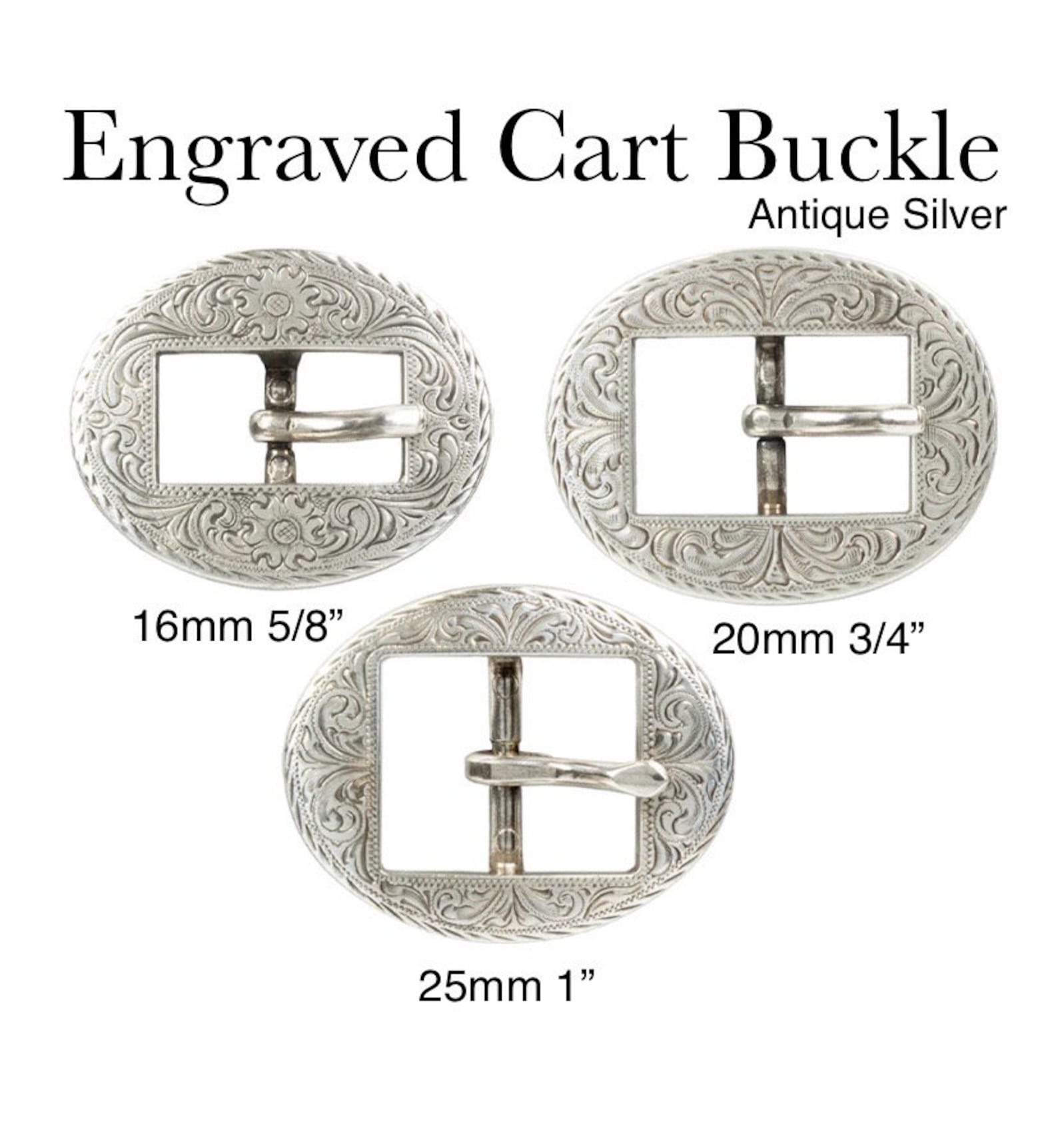 Cart Buckles and Double Buckles for Bridles, Belts, Bags and for ...