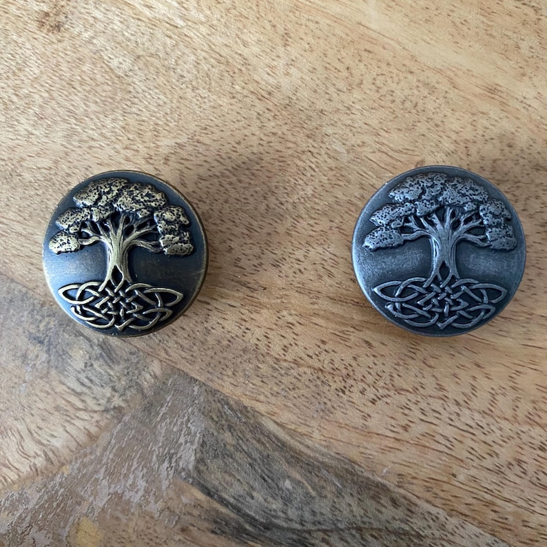 Viking Tree of Life Concho Assortment Hardware Collection. Screw Back ...