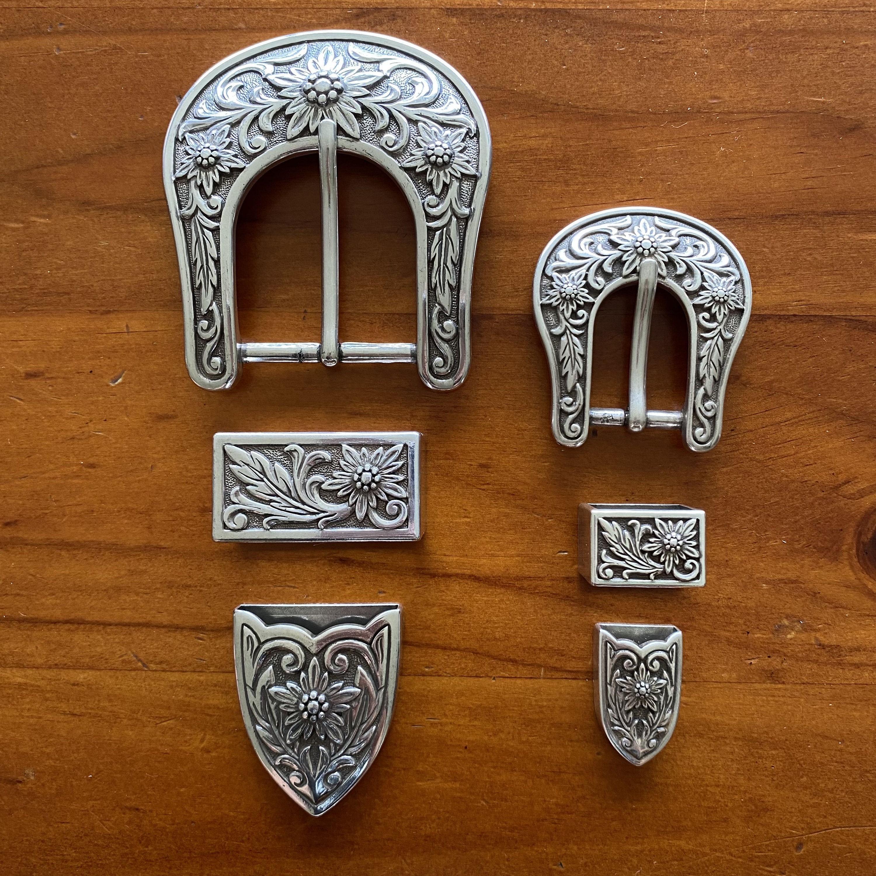 1 25mm Buckle Sets for Bridles, Belts, Bags and More. Western and ...