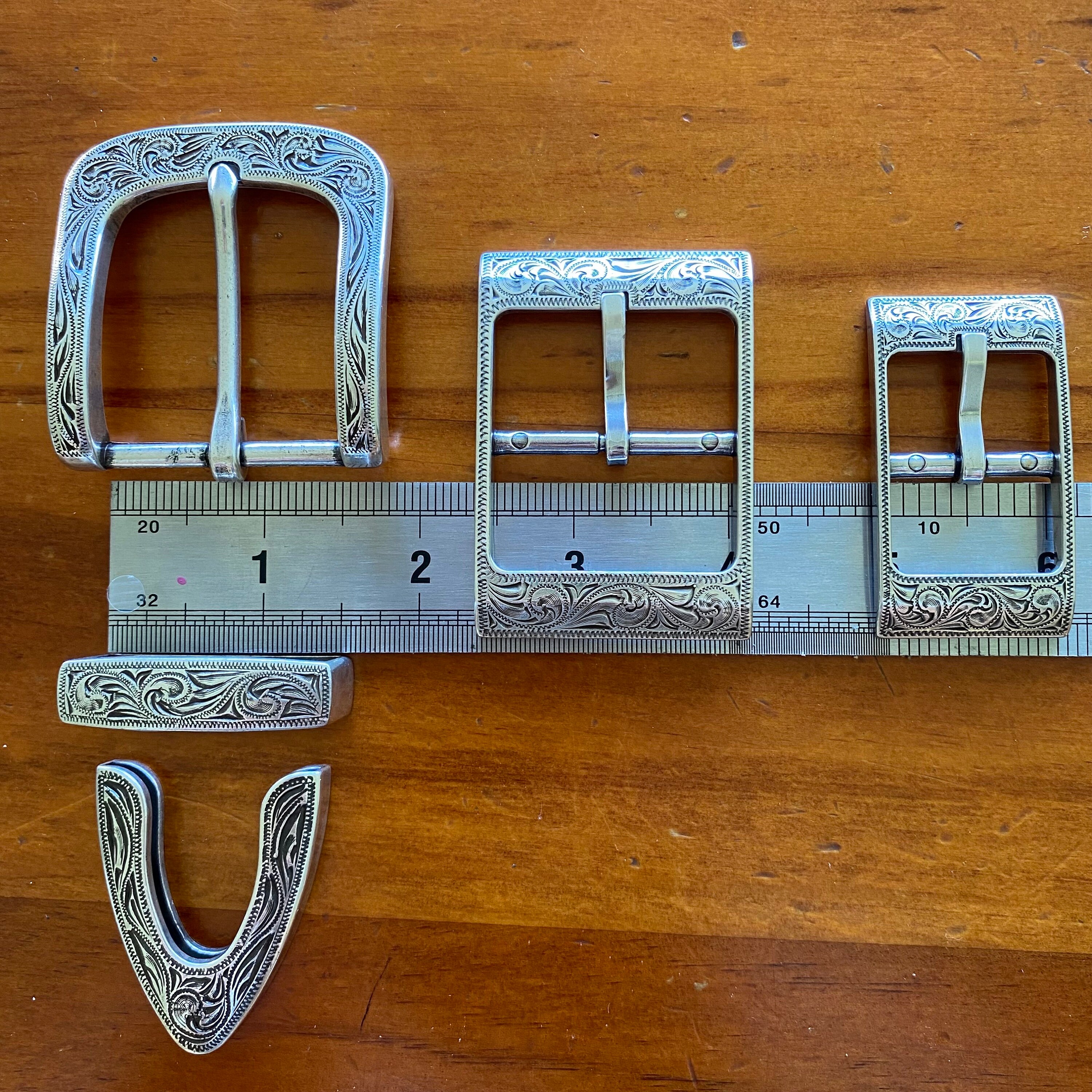 Laramie Hardware Collection. Buckles and Conchos for Belts, Bags and ...