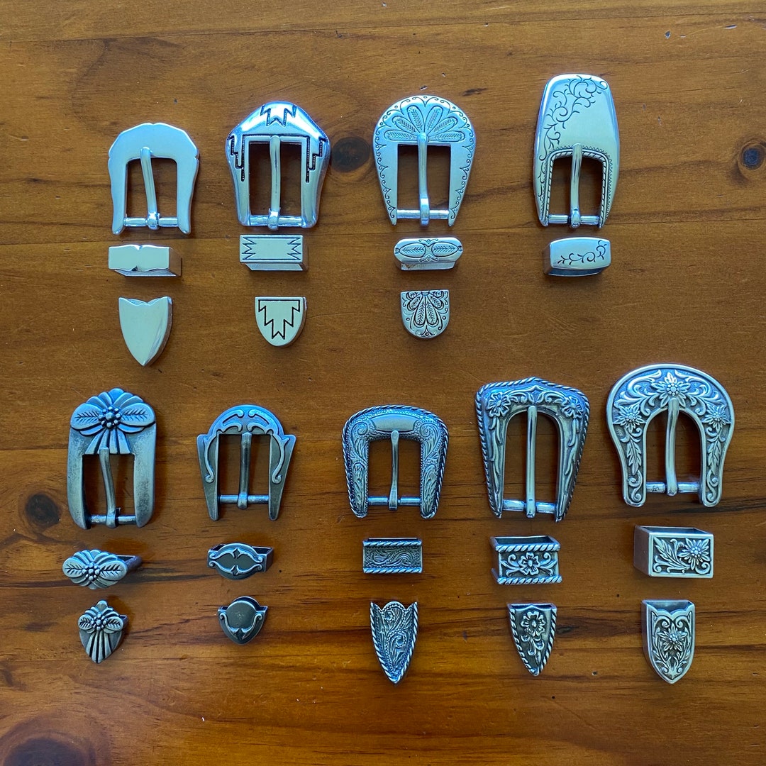 3/4” (19mm) Buckle Sets for Bridles, Belts, Bags and More. Western and ...