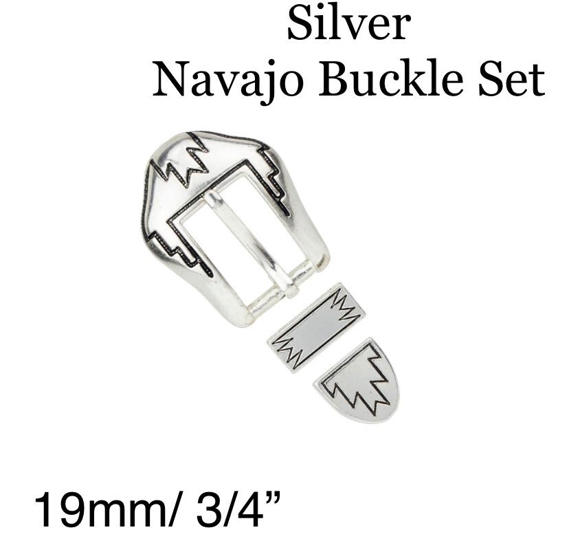 3/4 19mm Buckle Sets for Bridles, Belts, Bags and More. Western and ...