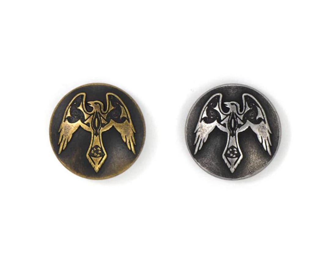 Viking Raven Concho Assortment Hardware Collection. Screw Back Conchos ...